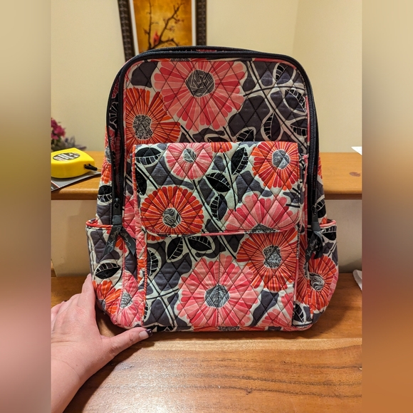 Vera Bradley | Bags | Vera Bradley Pink Flower Backpack | Poshmark